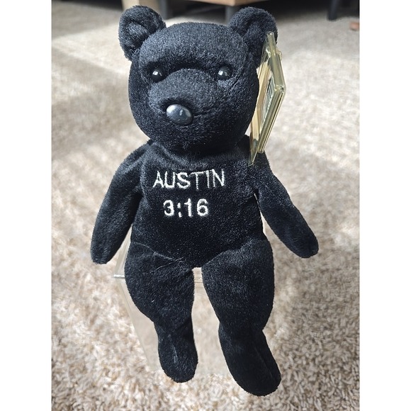 Toys | Wwf Vintage Attitude Bear 1999 Stone Cold Steve Austin Austin ...